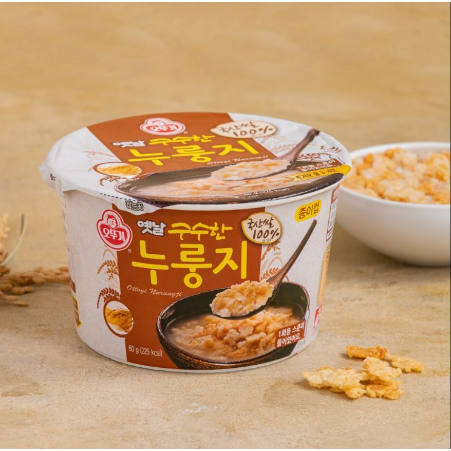 พร้อมส่ง 구수한누룽지 ข้าวต้มเกาหลี ข้าวตังต้มสำเร็จรูป(นูรุงจี) Ottogi ...