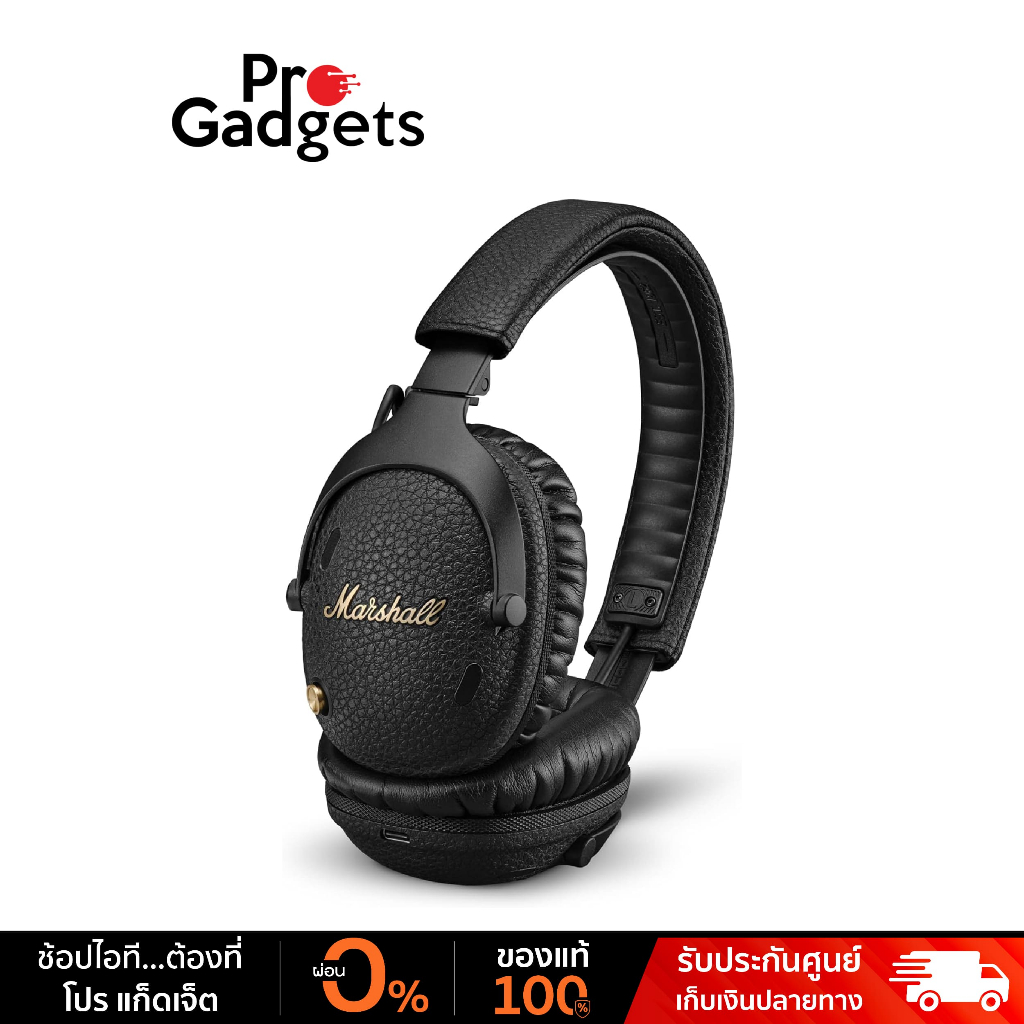 Marshall Monitor III A.N.C. Wireless Headphone Black หูฟังครอบหูไร้สาย ...