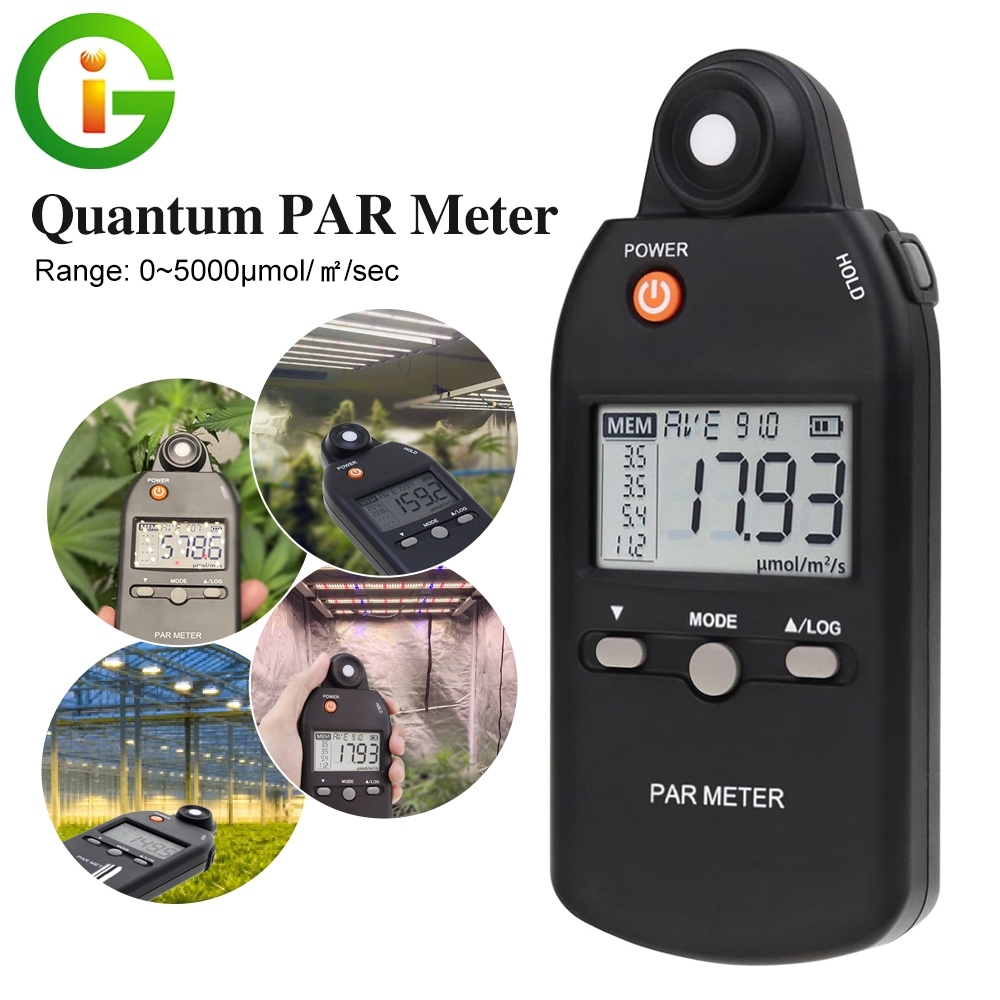 Quantum PAR meter Device PPFD Measurement เครื่องวัดค่าแสง PPFD สำหรับ ...