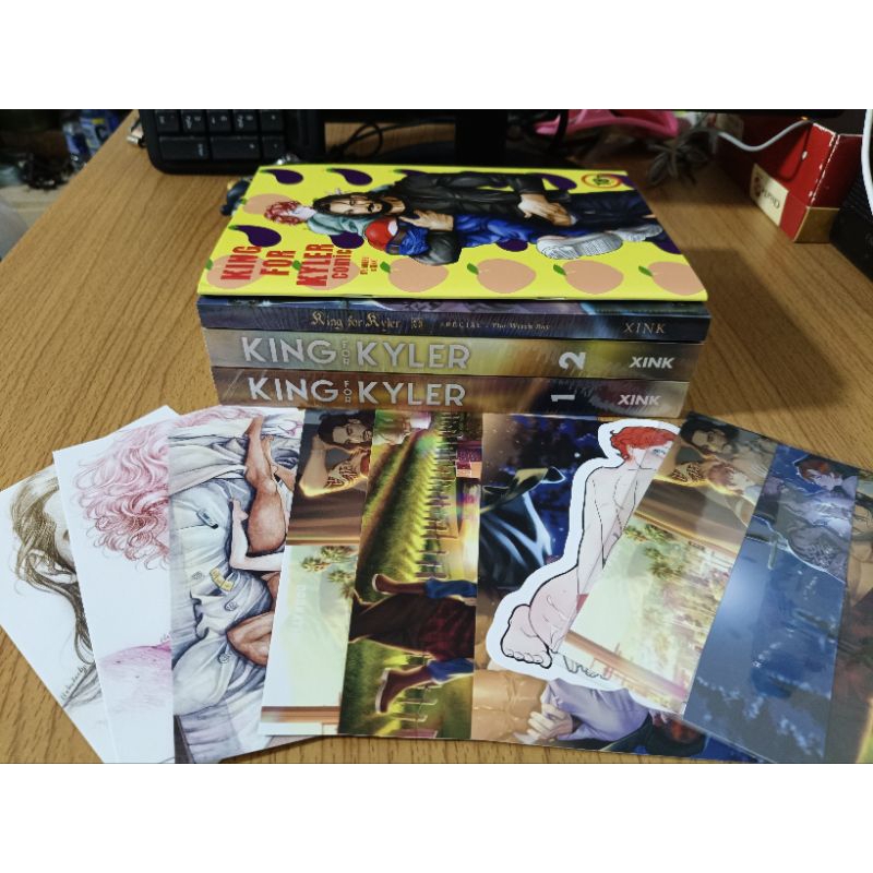 King For Kyler เล่ม 1-2+ พิเศษ คอมมิค มือหนึ่งในซีล รอบจองของครบ ...