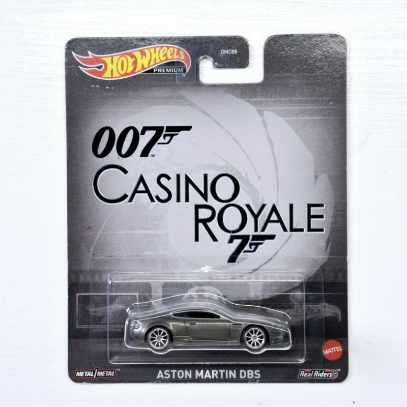 Hot wheels premium รุ่น Aston martin DBS(007 Casino Royale) ล้อยาง ท้อง ...