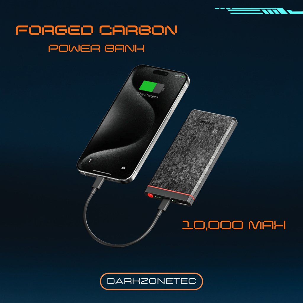 SHARGE 10000mAh Forged Carbon พาวเวอร์แบงค์ รองรับ PD3.0/QC3.0/PPS และ ...