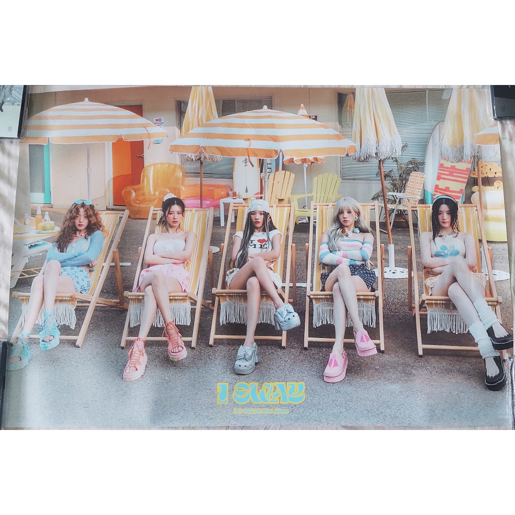 โปสเตอร์ ของแท้ จาก อัลบั้ม (G)I-DLE - I SWAY Album พร้อมส่ง Kpop Poster Klaxon | Shopee Thailand