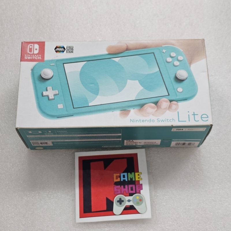 (CFW Atmosphere) Nintendo Switch Lite Green สีเขียว Box set ครบกล่อง ...