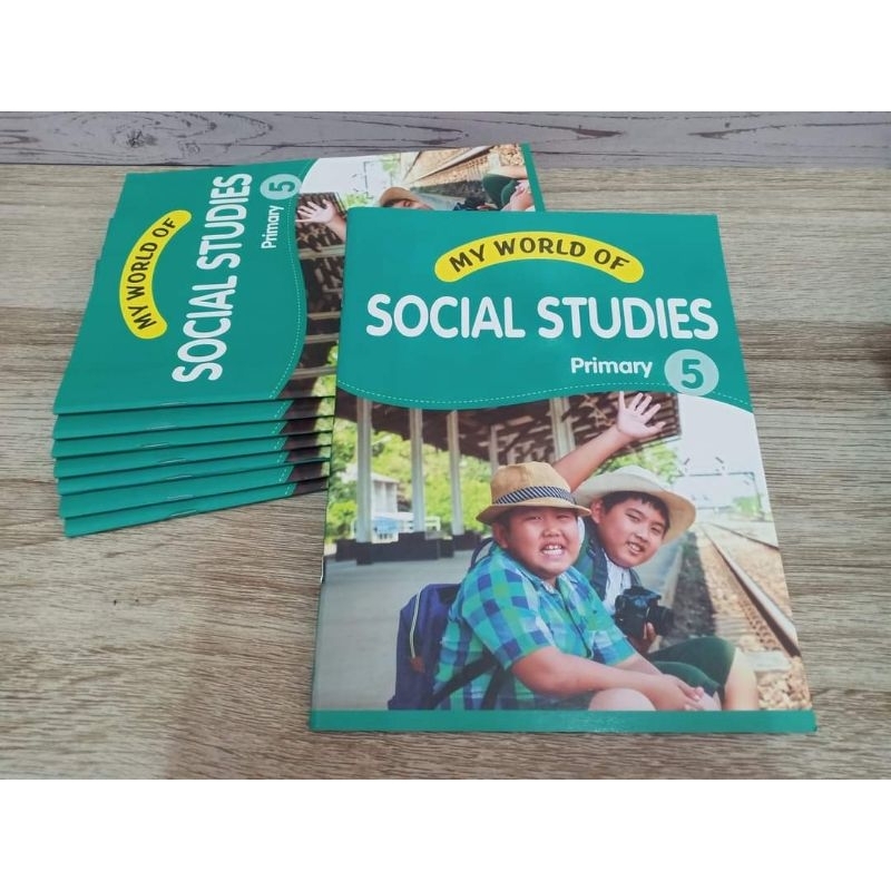 My world of Social Studies - Primary 4 หนังสือเรียนวิชาสังคมป 5 | Shopee Thailand