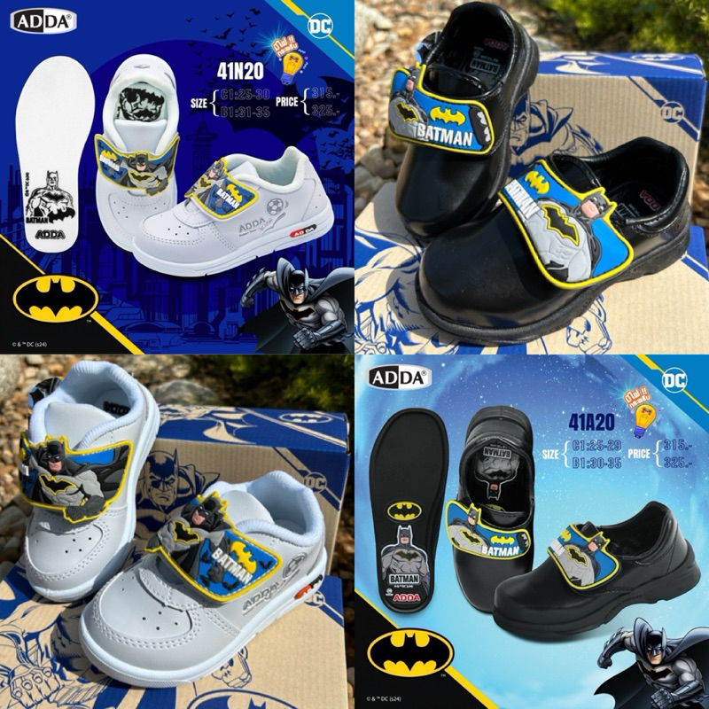 💦พร้อมส่ง💦ADDA รุ่น BATMAN แบทแมน ลิขสิทธิ์แท้ 100% (มีไฟกระพริบ) ลายแ ...