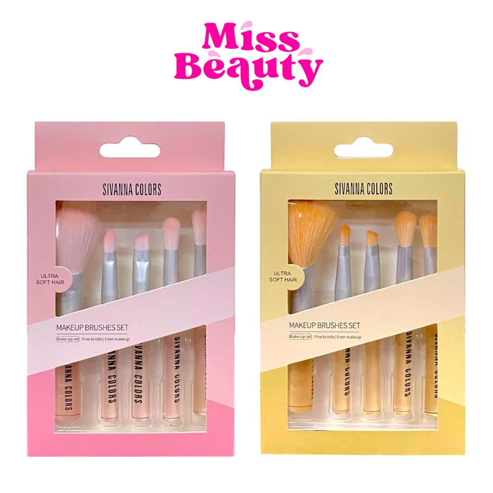 (BR04) Sivanna Colors Makeup Brushes Set ซีเวนน่า คัลเลอร์ เมคอัพ บรัช ...