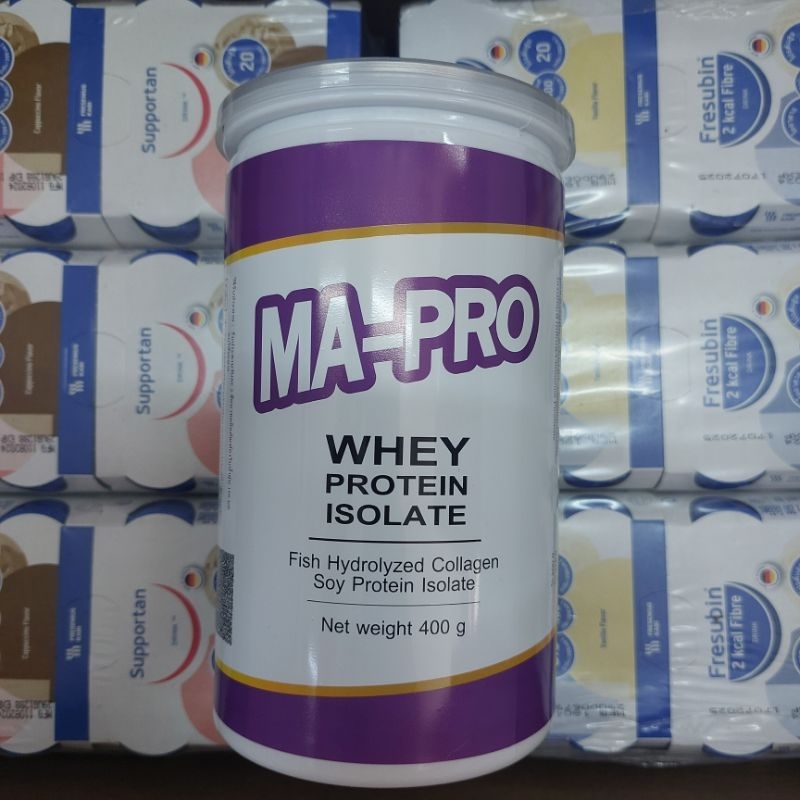 Ma PRO Whey Protein Isolate มาโปร เวย์โปรตีน ไอโซเลต 400 กรัม | Shopee ...