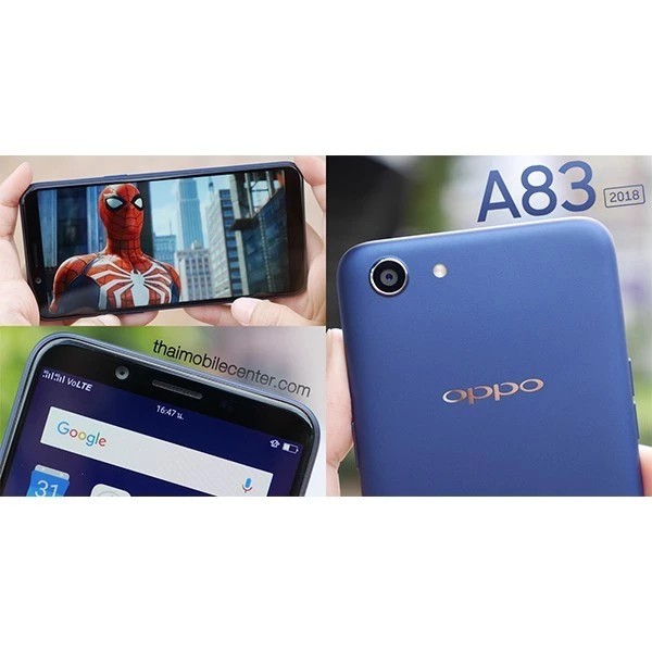 โทรศัพท์มือถือ OPPO A83 RAM 6GB ROM 128GB Mediatek Helio P23 Octa Core รองรับ 2 ซิมการ์ดประกัน ...