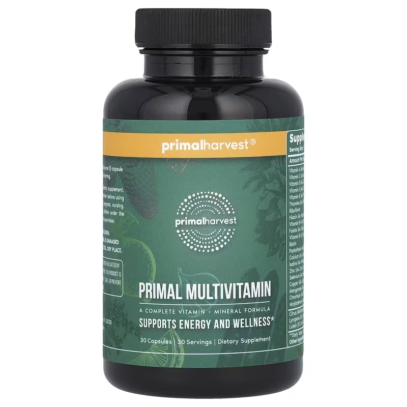 Primal Harvest Primal Multivitamin 30 Capsules | Shopee Thailand