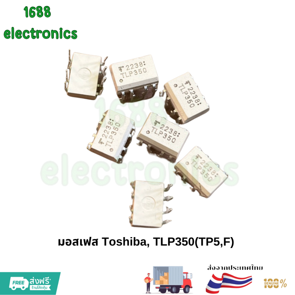 มอสเฟส Toshiba, TLP350(TP5,F) DC Input IGBT Gate Drive, MOSFET Output ...