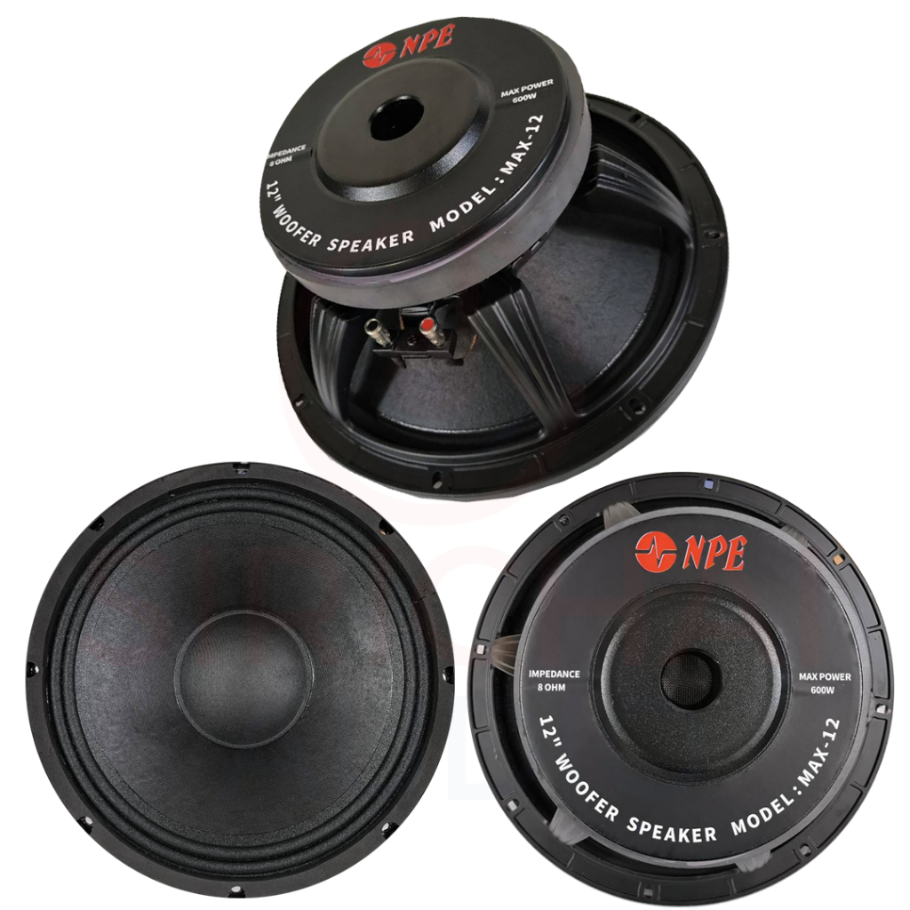 ดอกลำโพง12นิ้ว NPE รุ่น MAX12 โครงหล่อ วอยส์3นิ้ว 600วัตต์ | Shopee Thailand