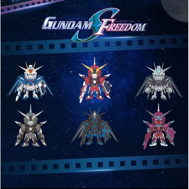 (Pre-Order) (ยก Box) Gundam QMSV Mini: Gundam Seed Freedom | Shopee ...