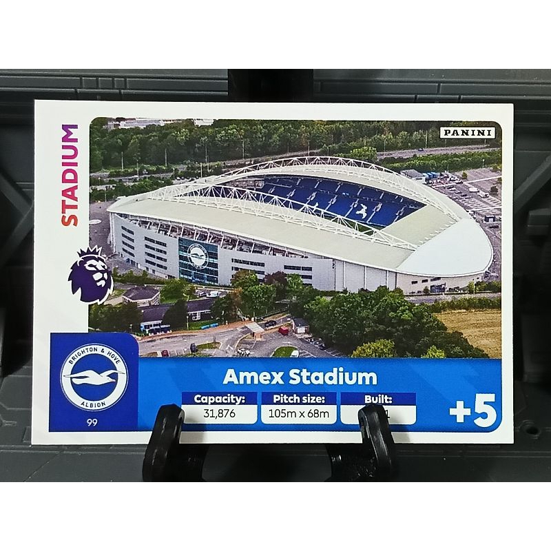 Amex stadium Panini Adrenalyn XL Premier League 2025 Brighton & Hove ...