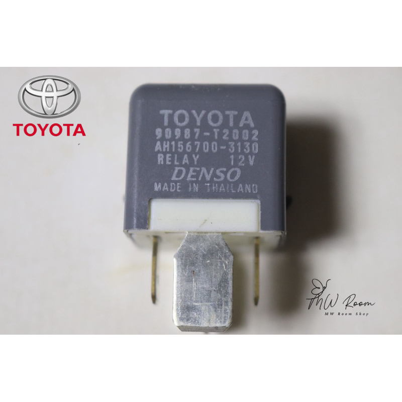 รีเลย์ (ตัวใหญ่)รถยนต์ 4 ขา Denso 12v Toyota มือสอง แท้ถอด(ตรวจสอบให้ ...