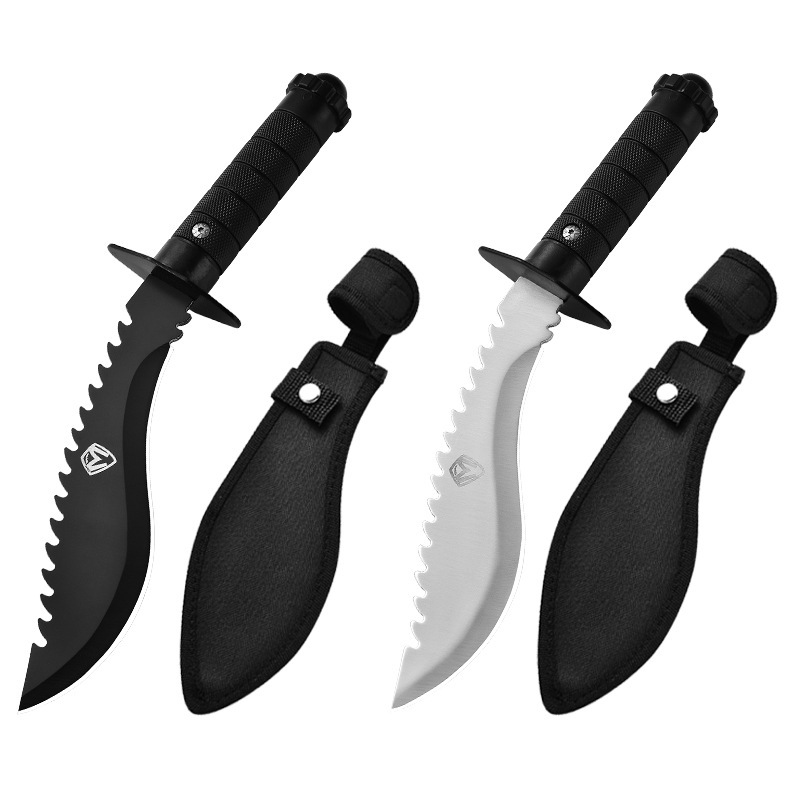 SD67 มีดเดินป่าKMK KNIVE มีดโบวี่ มีดตั้งแคมป์ มีดฟูลแทงค์ 32cm+ พร้อม ...