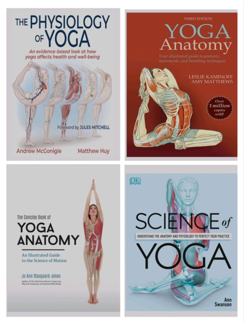 Science of Yoga, Yoga Anatomy, Yoga Anatomy รวม 4 เล่ม (หนังสือ ...