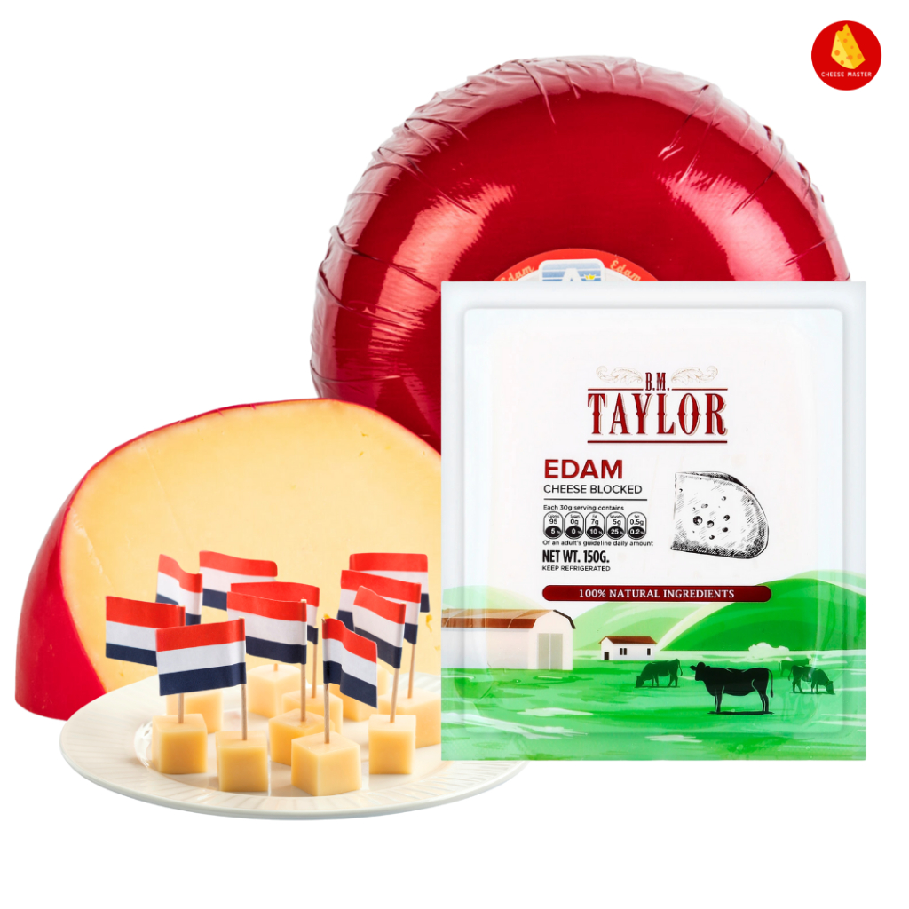 Taylor Edam Cheese 150g อีดัม ชีส น้ำเข้าจากเนเธอร์แลนด์ | Shopee Thailand