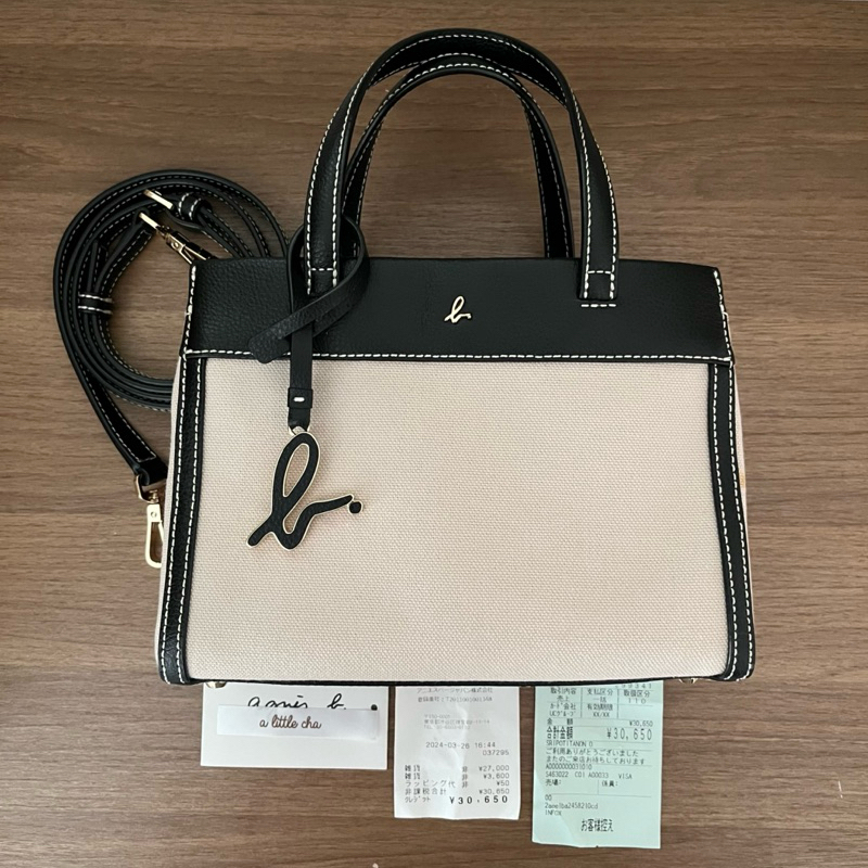 กระเป๋า agnes b. ของแท้ 100% มือสอง | Shopee Thailand