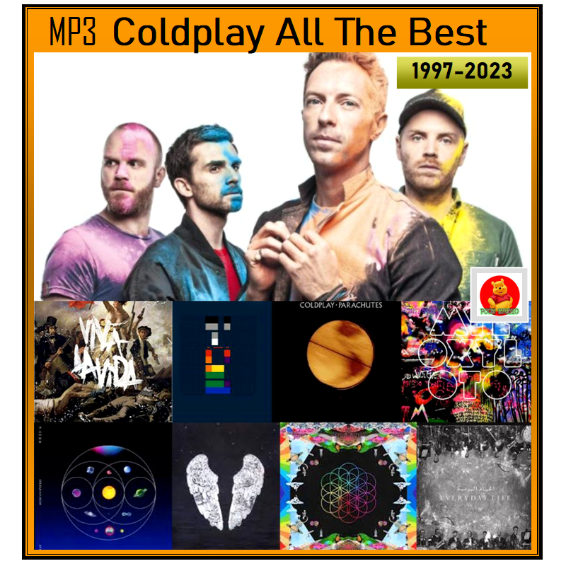 [USB/CD] MP3 Coldplay All The Best 1997-2023 โคลด์เพลย์ รวมฮิตเพลงดัง ...