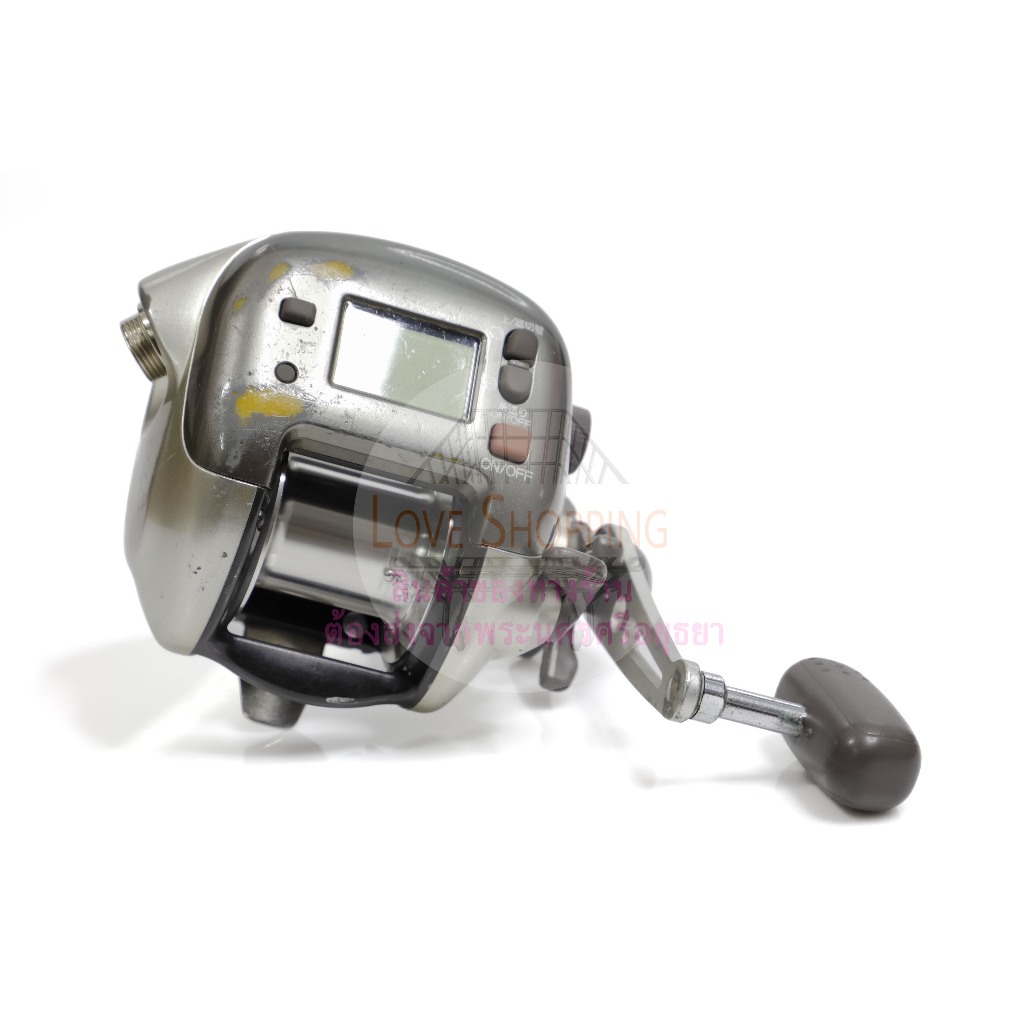 รอกตกปลาไฟฟ้ามือสอง รอกมือ2จากญี่ปุ่น SHIMANO 1000H สายไฟเทียบ2 ม. รอก ...