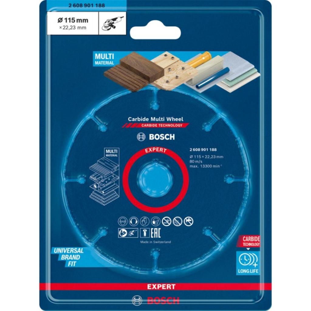 BOSCH ใบตัดอเนกประสงค์ 4นิ้ว ใบตัดคาร์ไบด์ Carbide Multi Wheel ...