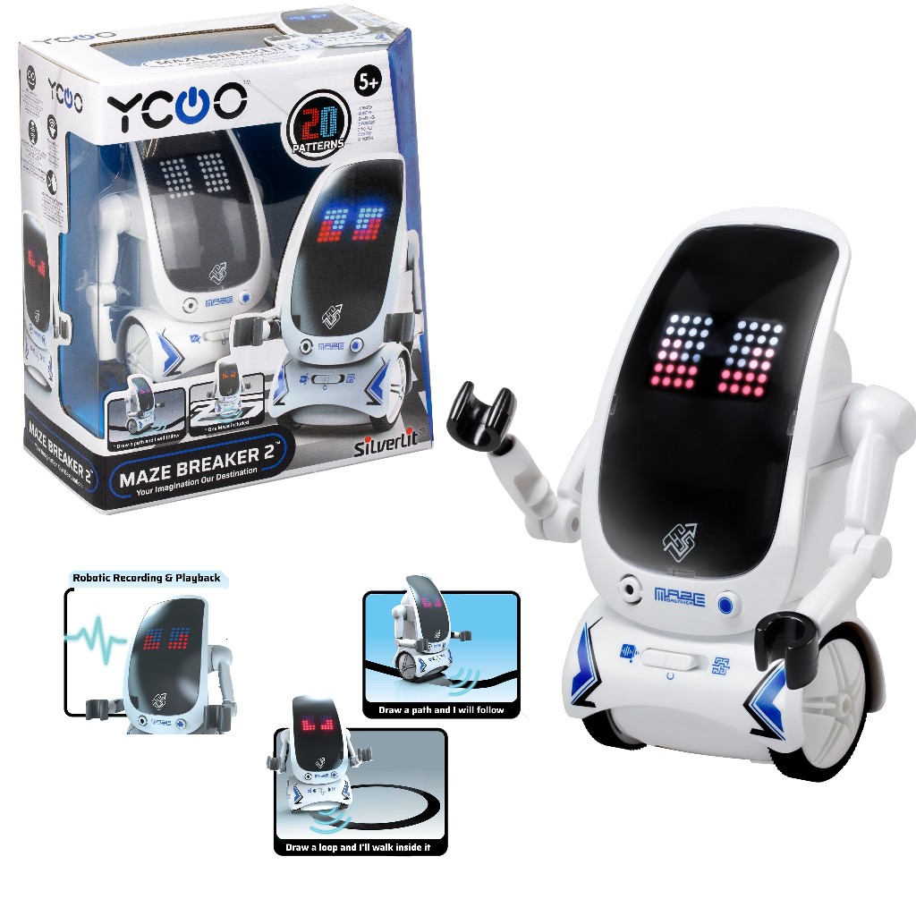 Silverlit YCOO MAZE BREAKER 2 ซิลเวอร์ลิท หุ่นยนต์บังคับหุ่นยนต์บังคับอีคูเทรนเมซเบรคเกอร์ ll ...