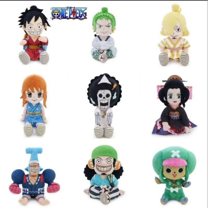 แท้! ตุ๊กตา One Piece : Chopper ช้อปเปอร์ / Brook บรัก/ Franky แฟรงกี้ ...