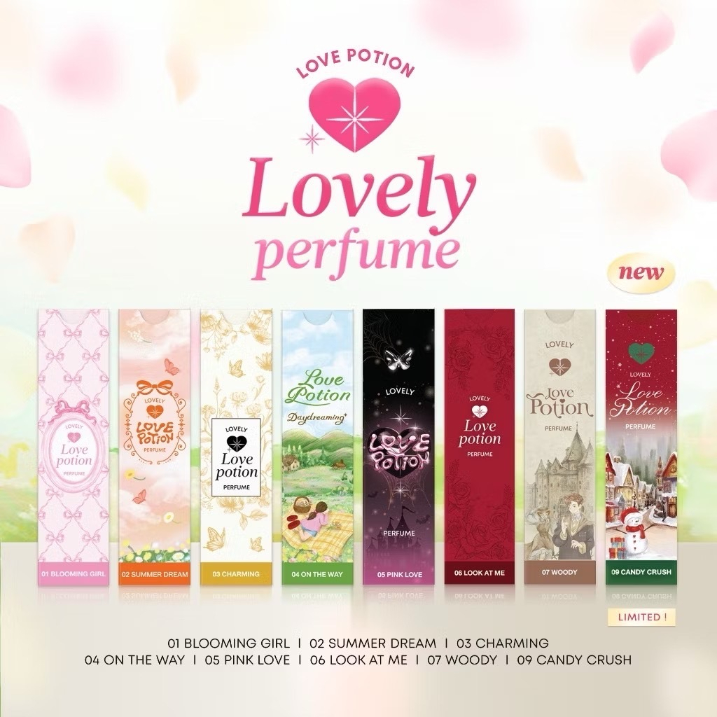 (1ขวด) Love Potion LOVELY PERFUME เลิฟ โพชั่น เลิฟลี่ เพอร์ฟูม 10 มล. | Shopee Thailand