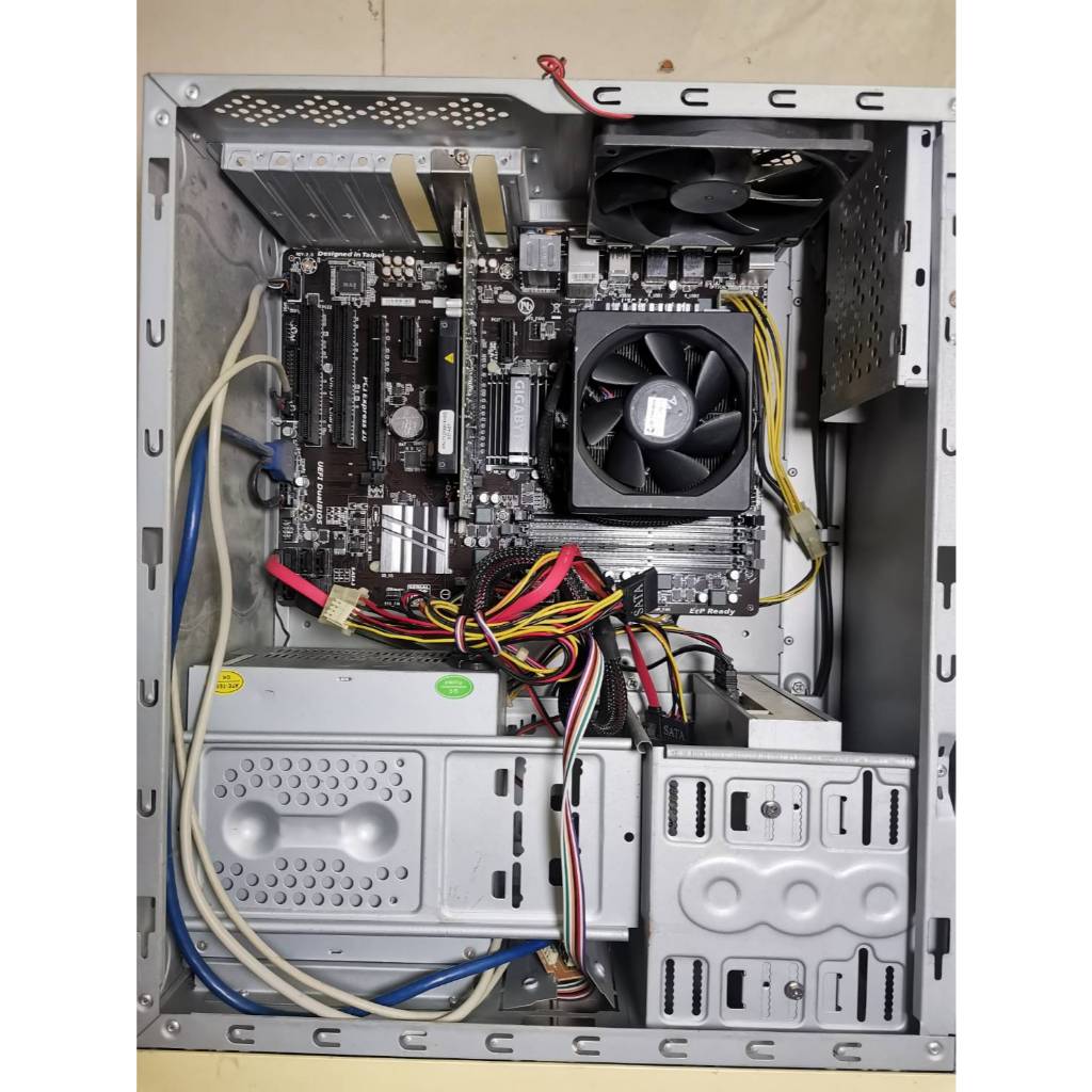 คอมพิวเตอร์มือสอง CPU AMD FX635+MB GA-970A-D3P+RAM DDR3 4GB+VGA Radeon ...