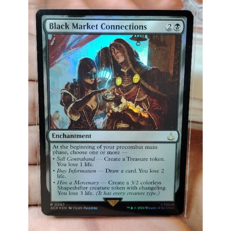 Black Market Connections Foil (Black) Magic The Gathering (MTG ...