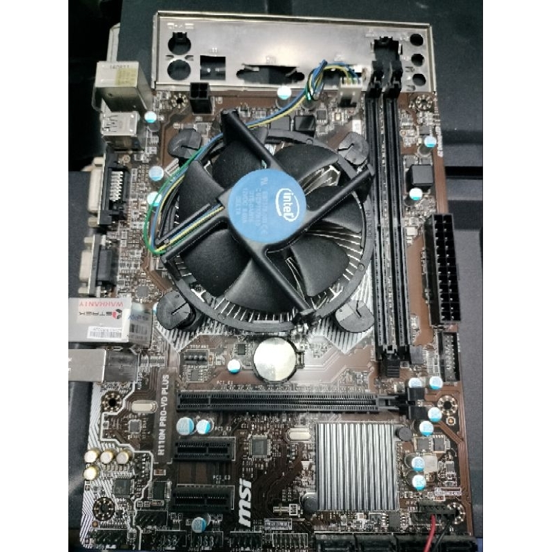 เซต CPU G4400 + เมนบอร์ด MSI H110M PRO-VD PLUS มือสอง | Shopee Thailand