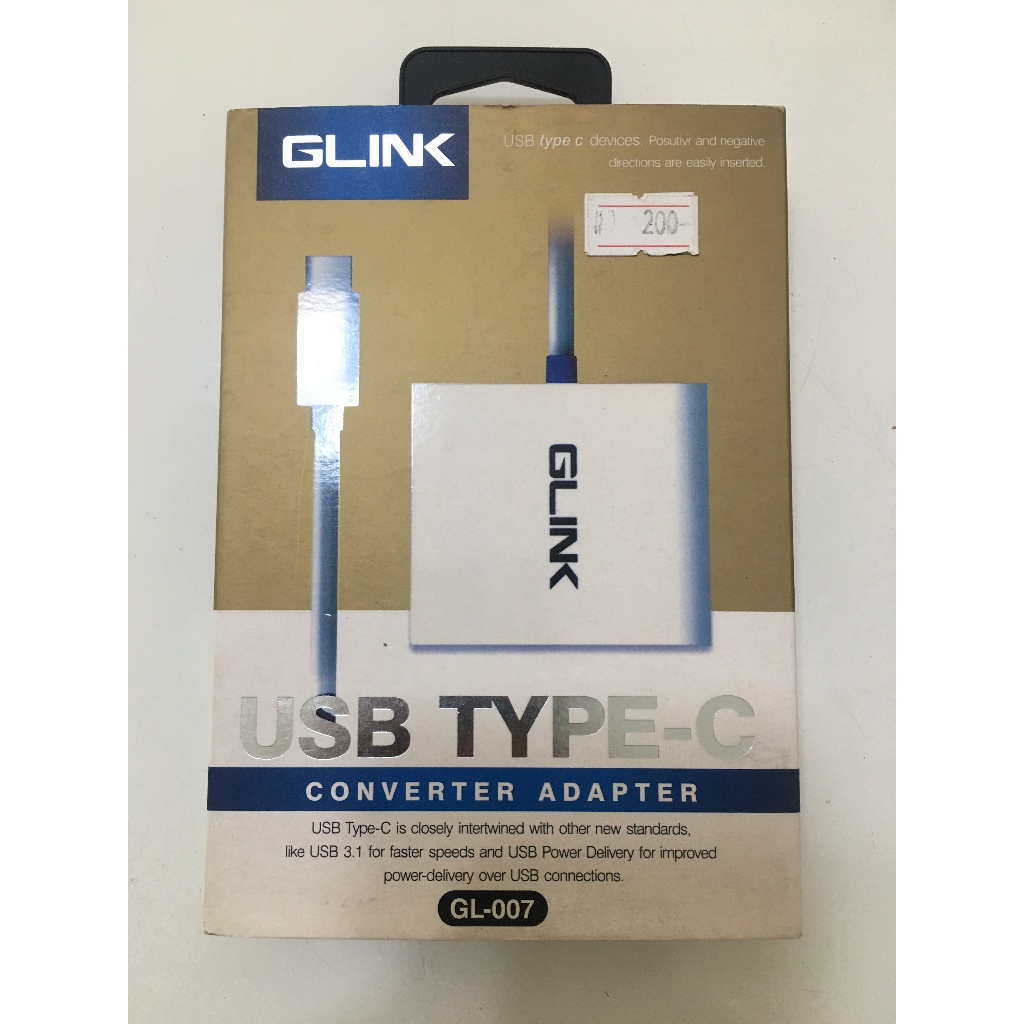 Glink GL-007 แปลงสัญญาณ USB TYPE-C Male Converter Adapter TO HDMI ...