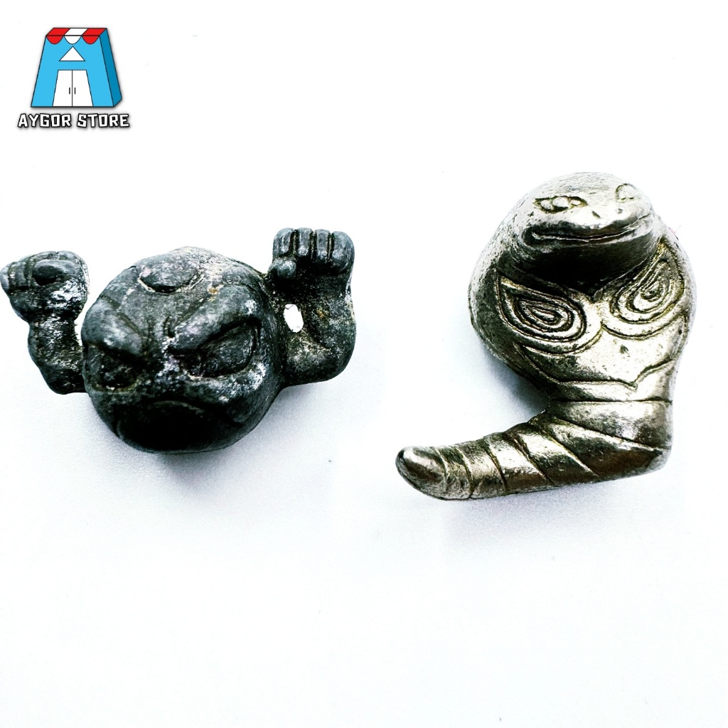 Pokemon Metal Collection Gray Color Mini Figure Japan Toy Gacha มินิ ...