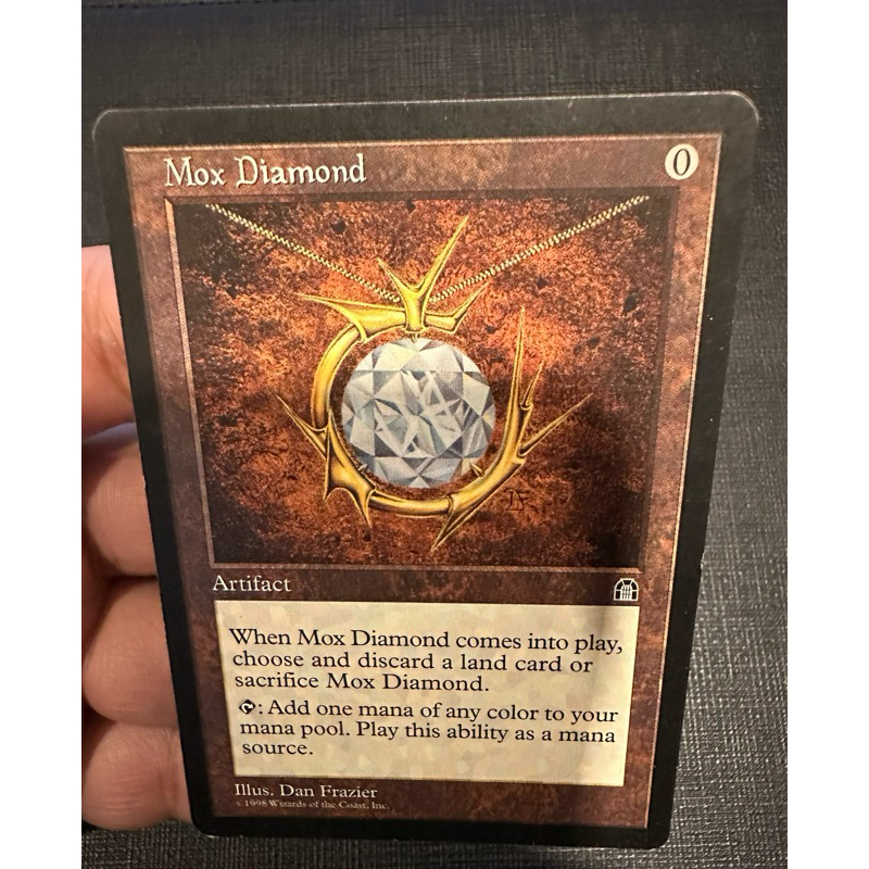 Mox Diamond สภาพ VG การ์ด Magic The Gathering ของแท้ MTG จากชุด Stronghold | Shopee Thailand