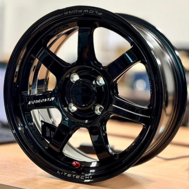 ล้อแม็กใหม่ FlowForming Lenso VT7 LITETECH+ 4รู100 ET35 ดำแวว 7-15นิ้ว (ราคา4วง) | Shopee Thailand