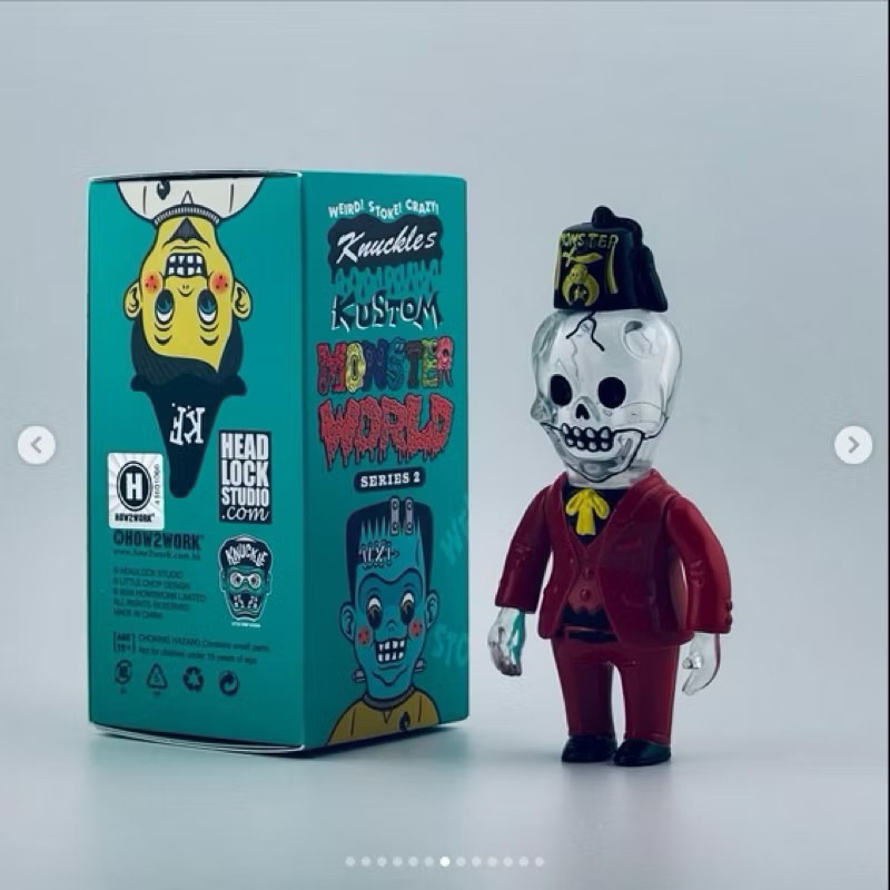 ลิขสิทธิ์แท้ HEADLOCK STUDIO MONSTER WORLD MINI FIGURE ลิขสิทธิ์แท้ HEADLOCK STUDIO MONSTER WORLD MINI FIGURE