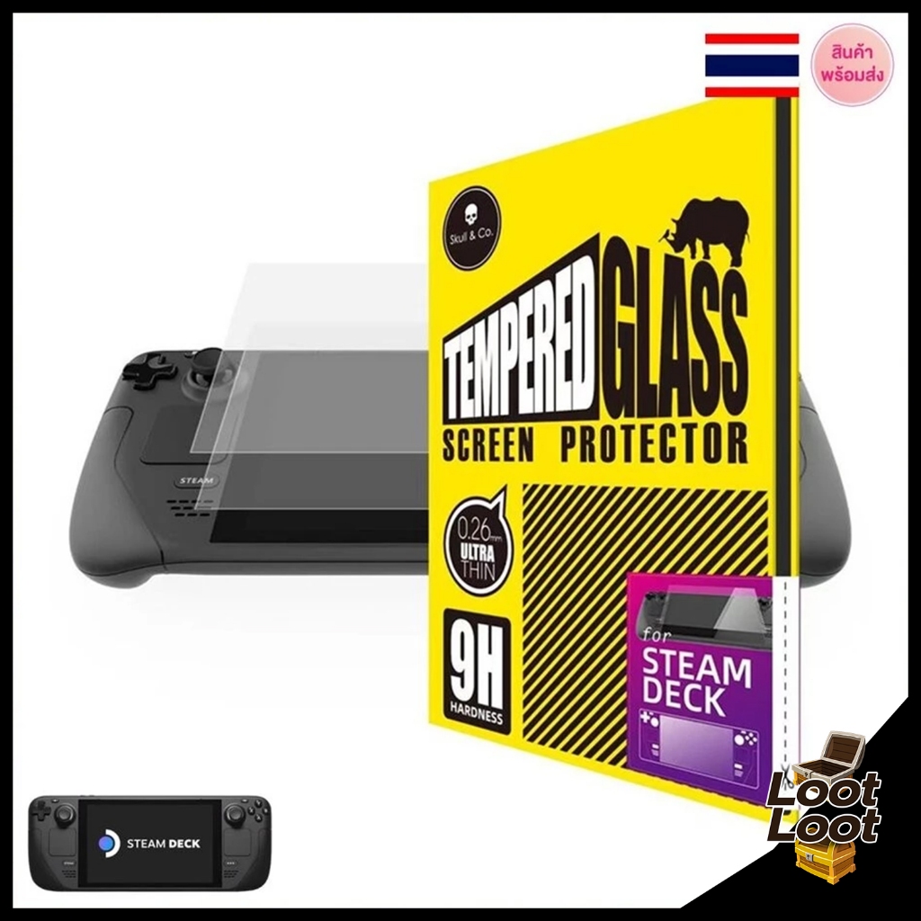 Skull & Co. Tempered Glass for Steam Deck & OLED (2 Pack) | Shopee Thailand