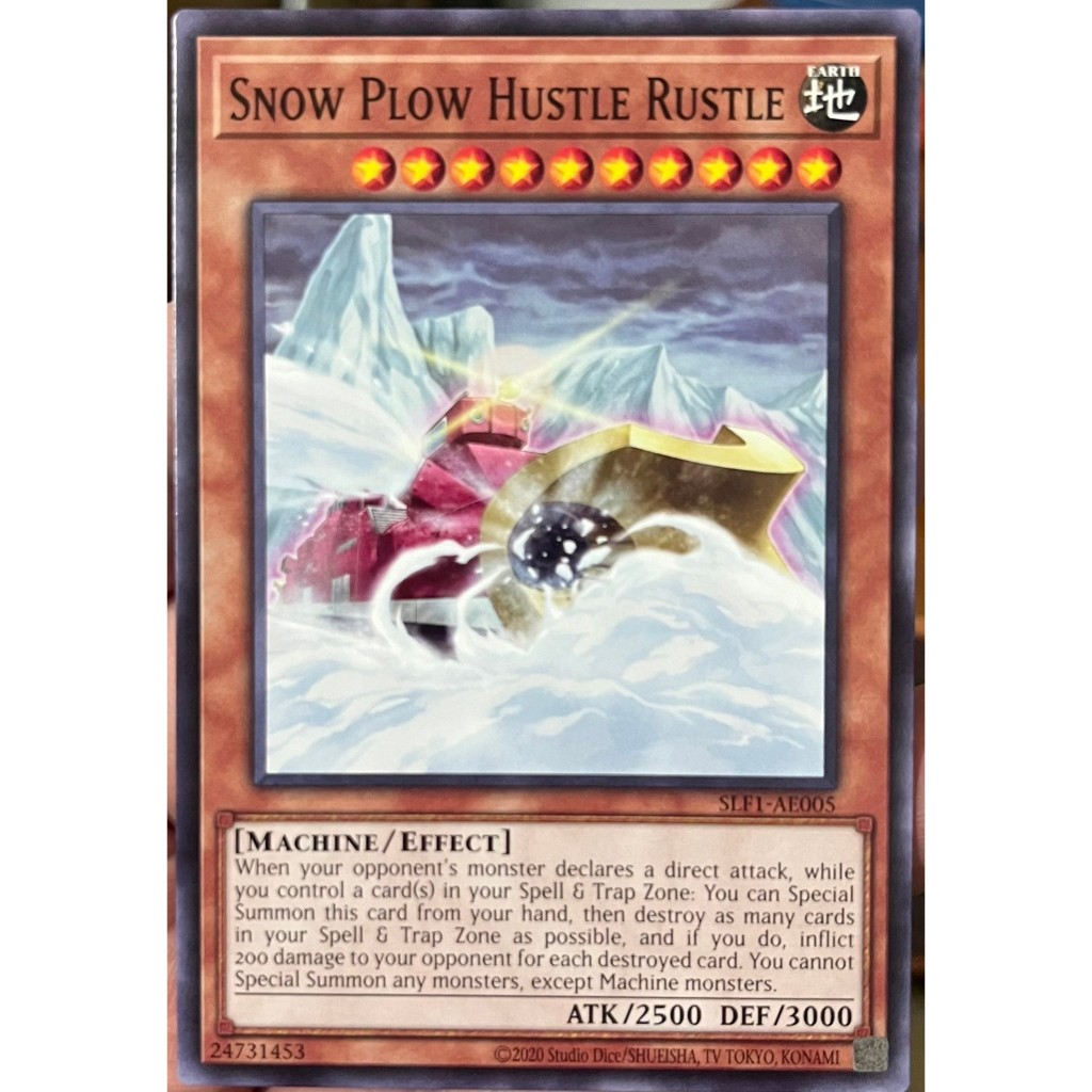 Yugioh Asia-Eng [SLF1-AE005] Snow Plow Hustle Rustle (Common) การ์ดยูกิแท้ถูกลิขสิทธิ์ | Shopee ...