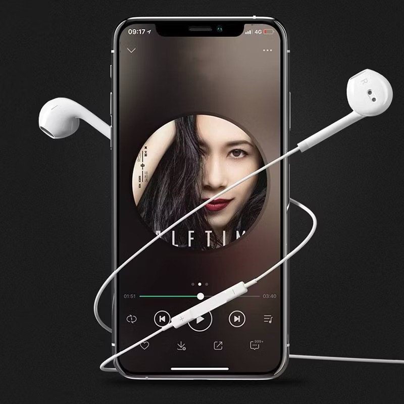 หูฟัง iP ไมโครโฟนในตัว เสียงชัดเจน สำหรับ รุ่น iPhone i7 i8 x xr i11 i12 i13 i14pro max ไม่ต้อง ...