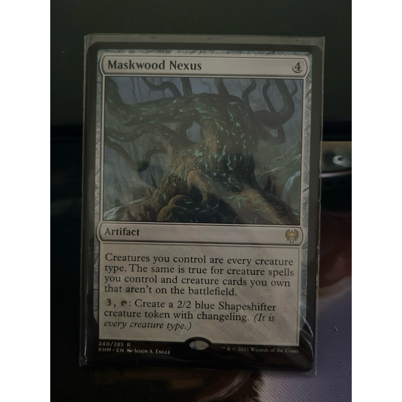 การ์ด MTG Maskwood Nexus Artifact Magic the Gathering EDH รุ่น KHM สภาพ ...