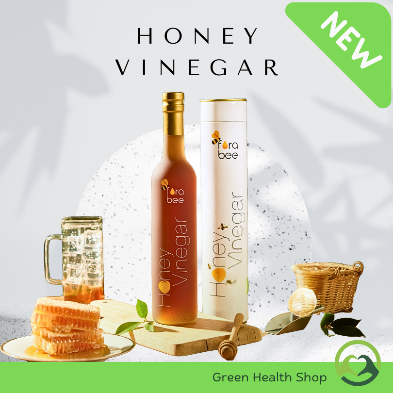 สูตรใหม่ ฮันนี่ วีนีการ์ Honey Vinegar ตรา ฟอร่า บี Fora Bee ไซเดอร์ ...