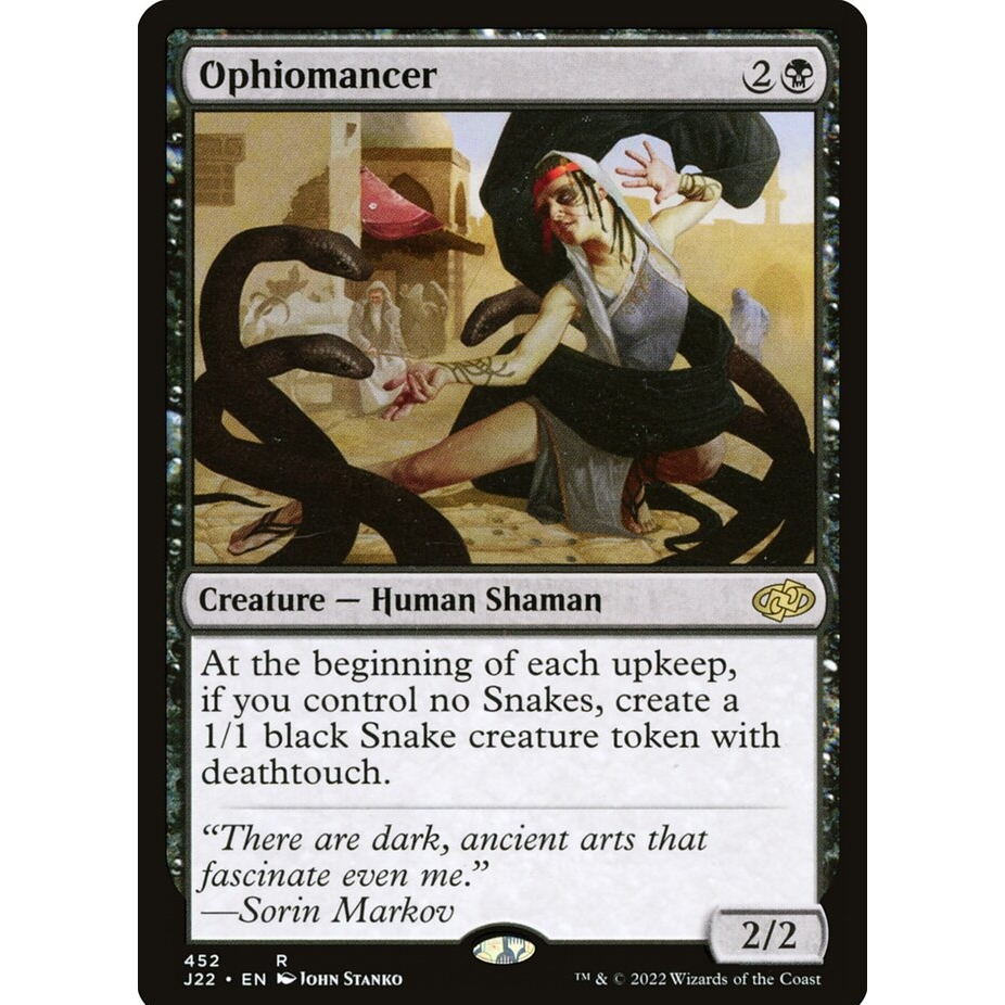 Ophiomancer J22 Jumpstart 2022 การ์ด Magic the Gathering [MTG] ของแท้ ...