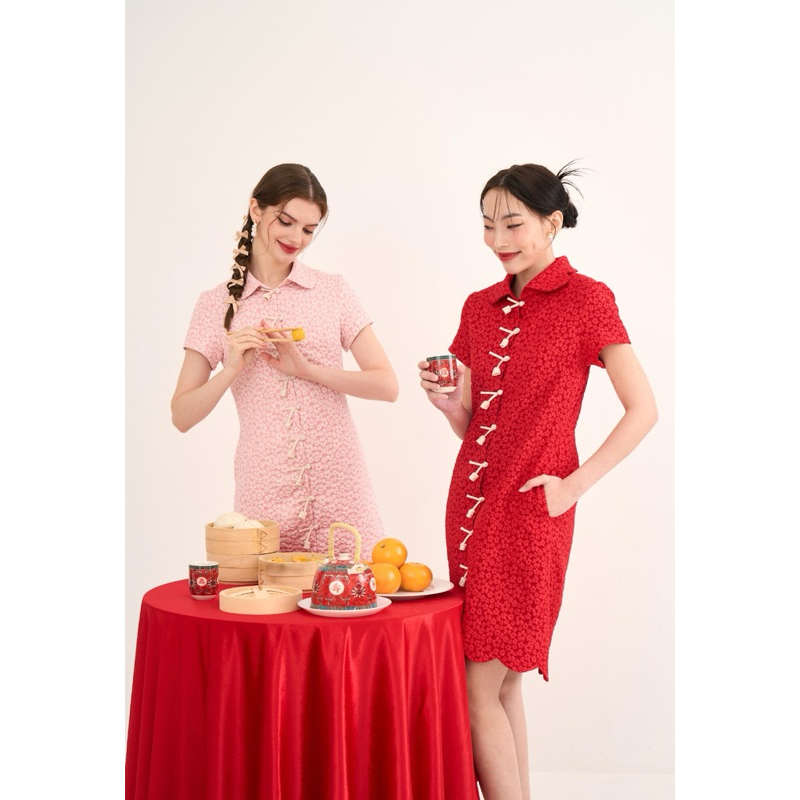 KADE เดรส รุ่น Mei Hua dress (KAD102) | Shopee Thailand
