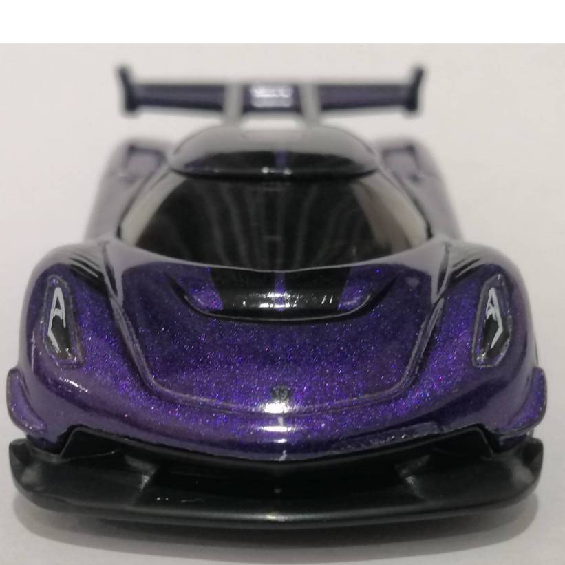 โมเดลรถ Hot Wheels Koenigsegg Purple Jesko HW Exotics Purple SCALE 1:64 ...