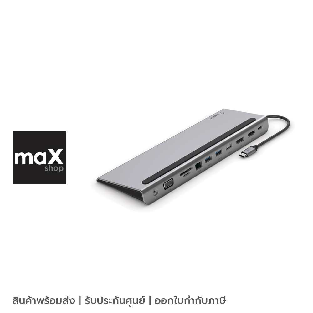 Belkin ฮับ Type-C HUB 11in1 Multiport Dock with Power Pass-Thru 100W ...