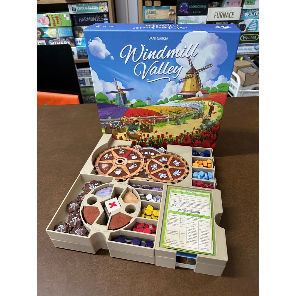 [Plastic] Windmill Valley Board Game: Organizer - ชุดกล่องจัดเก็บ ...
