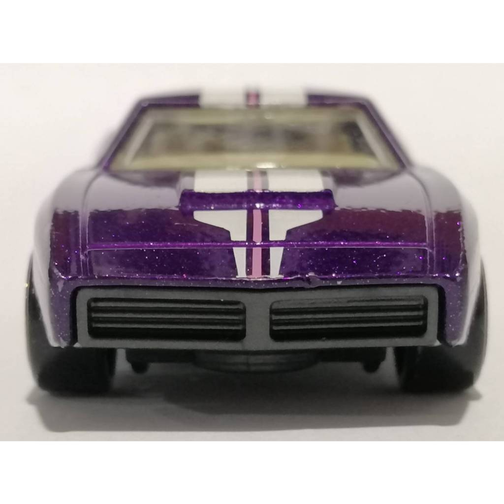 โมเดลรถ HOT WHEELS HW CUSTOM OTTO CAR Purple White stripes Wheel Type ...