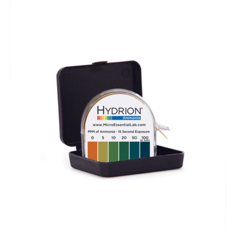 Hydrion Ammonia test paper กระดาษวัดค่าแอมโมเนียในอากาศ (AM-40) 0-100 ...