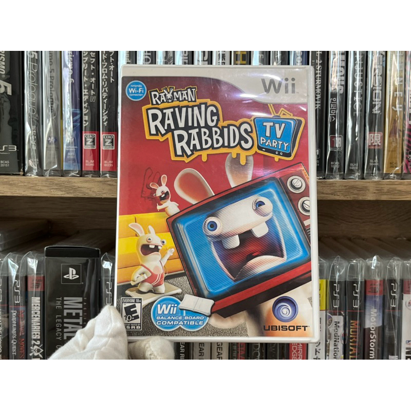 Wii - Rayman Raving Rabbids TV Party (แผ่นแท้) | Shopee Thailand
